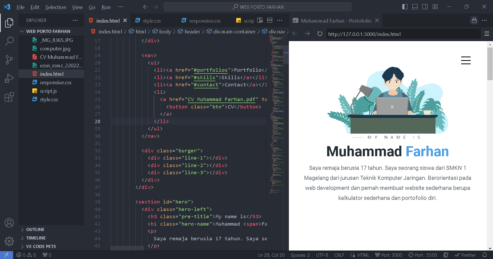 Muhammad Farhan - Portofolio